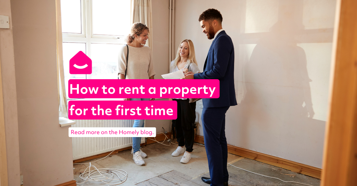 How to rent a property for the first time